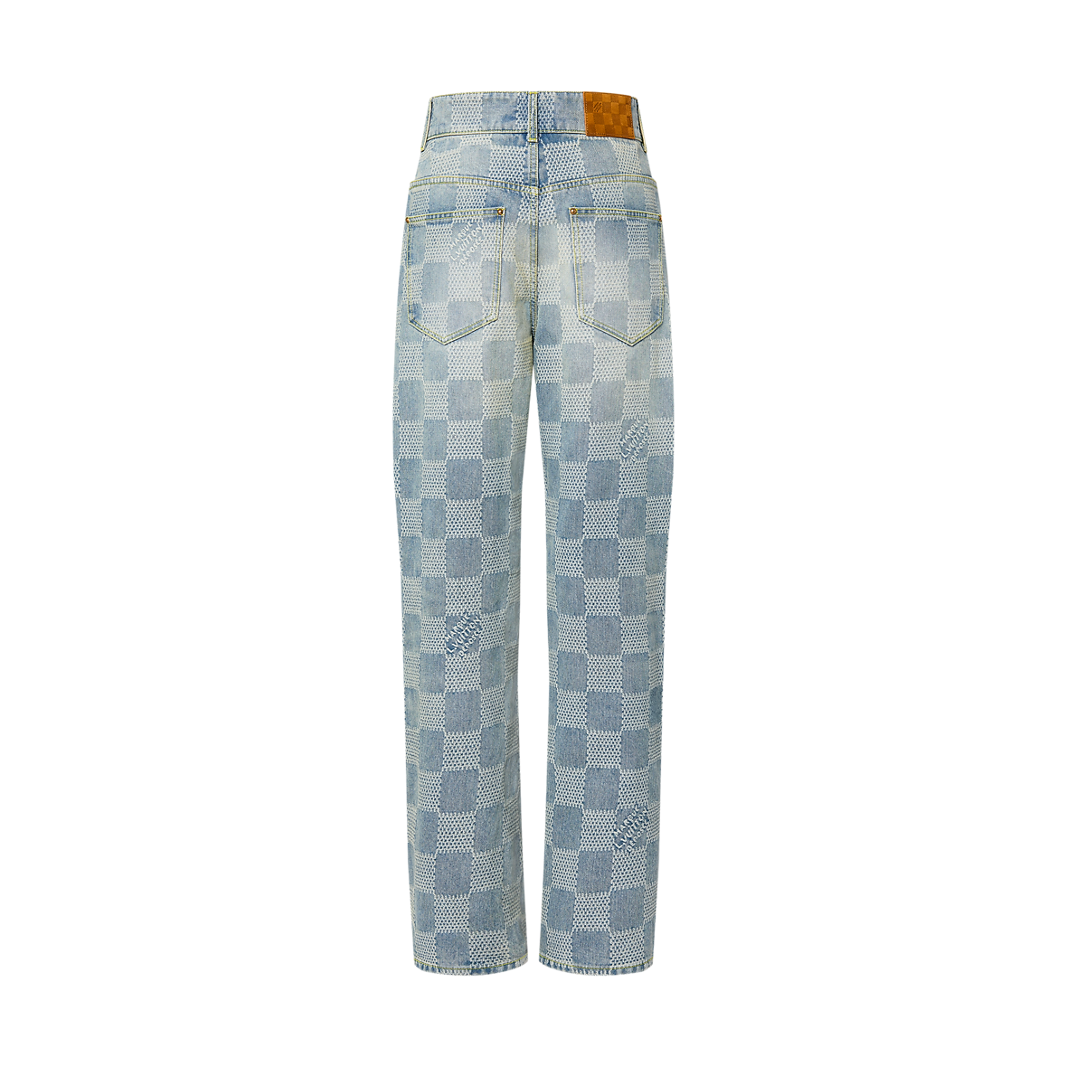 Pantalón skate en denim Damier - Hombre - Ready to Wear | LOUIS VUITTON